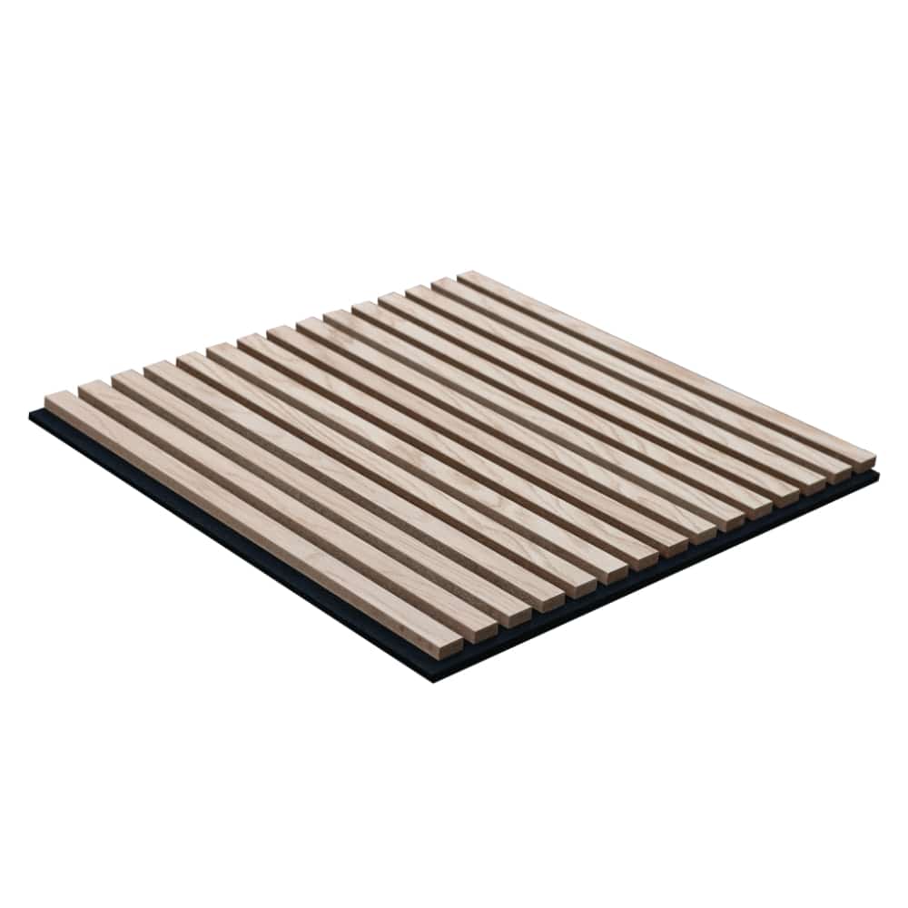 Acoustic Panels Classic oak (brown MDF/black felt) 60x60cm | Beyond Panel
