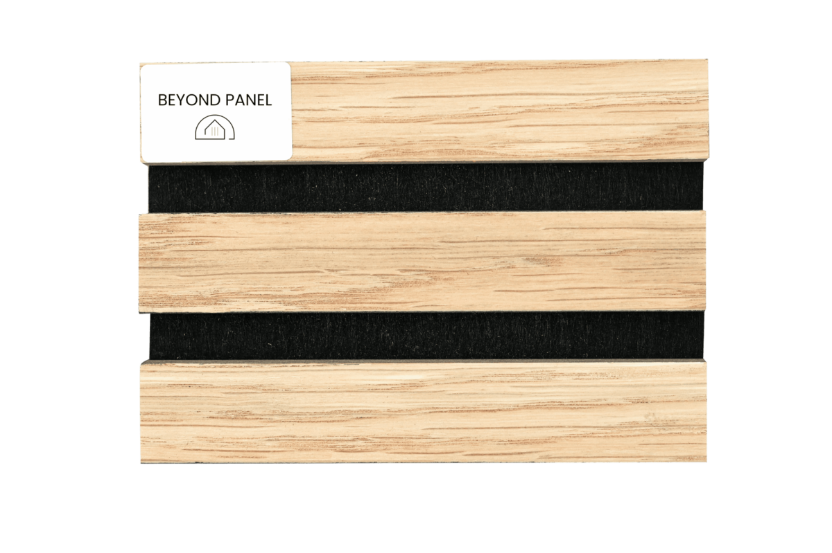 Paneles Acusticos Roble clásico (MDF marrón/fieltro negro) 60x60cm ...